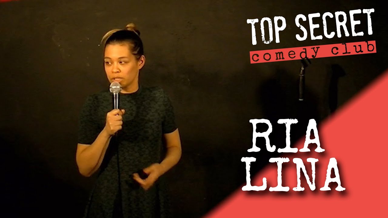 Ria Lina Her Accent Top Secret Comedy Club Youtube
