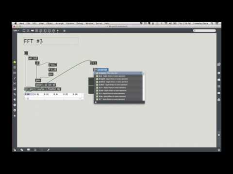 Tutorial Advanced Max Ffts Part 3 Cycling 74