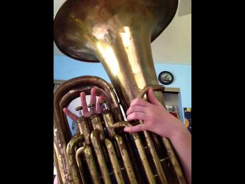 Concert E Flat Scale Bb Flat Tuba Youtube