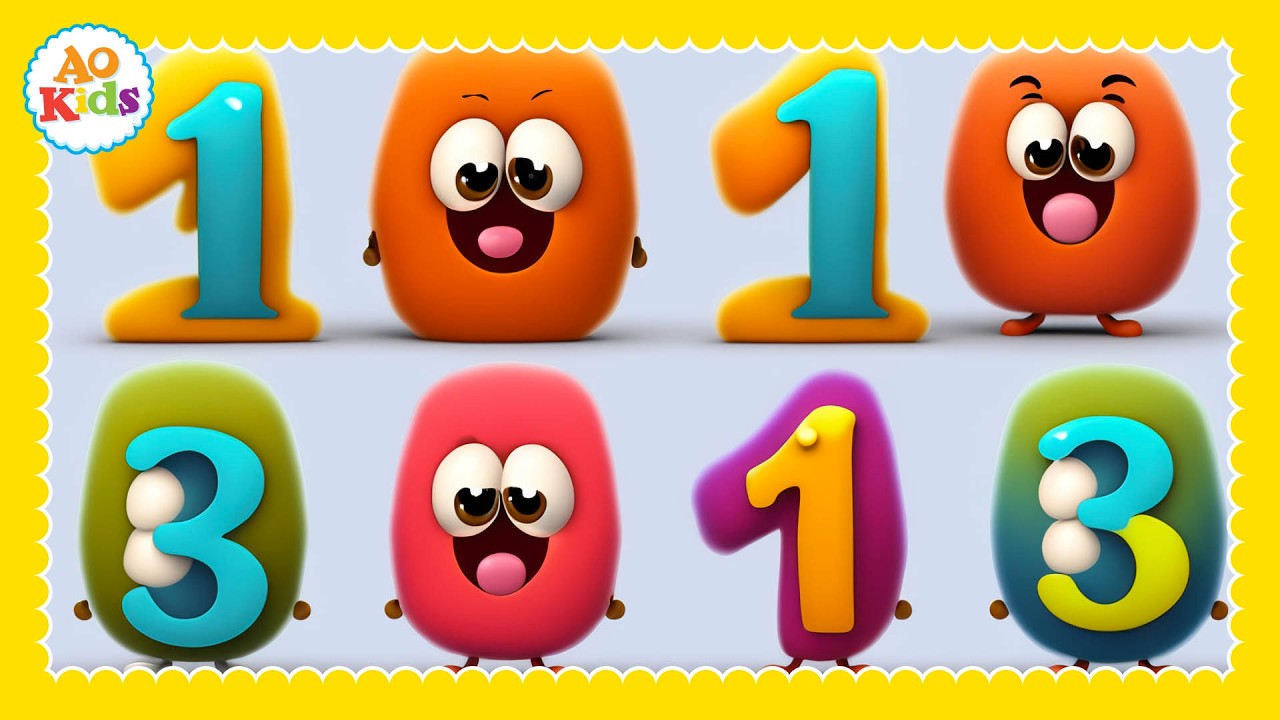 Counting 1 2 3 Supercut Educational Kids Songs Youtube Music
