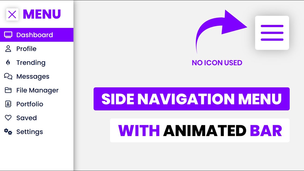 Sidebar Navigation Html Css At Ryan Brooks Blog