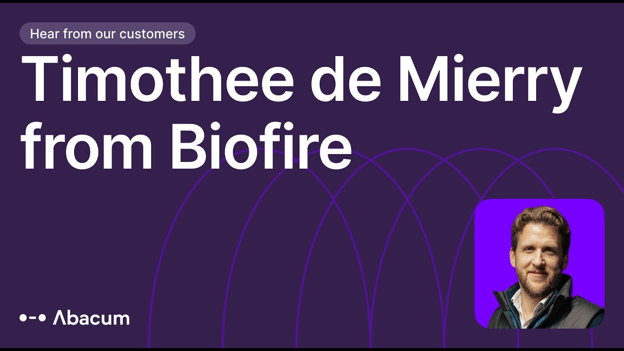 Biofire Abacum Scaling Vertically Integrated Manufacturing And Ai