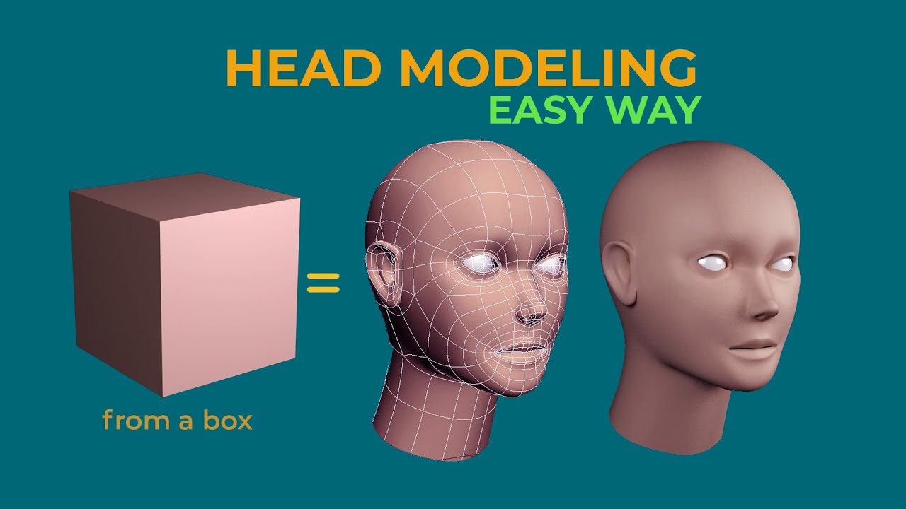 Head Modeling Tutorial 2019 Youtube