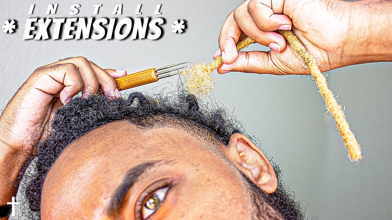 Install Dreadlock Extensions Beginners Tutorial Youtube