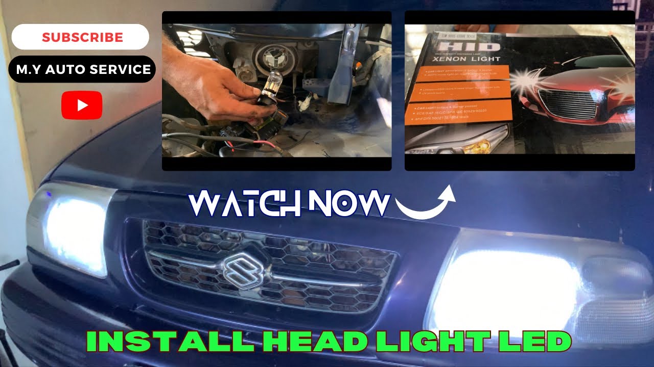 Cara Pemasangan Lampu Headlight Led Youtube