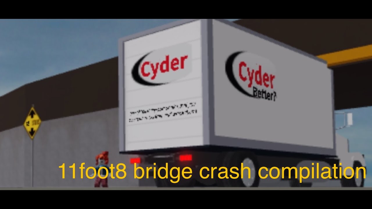 11foot8 Bridge Crash Compilation Yovo68 Youtube