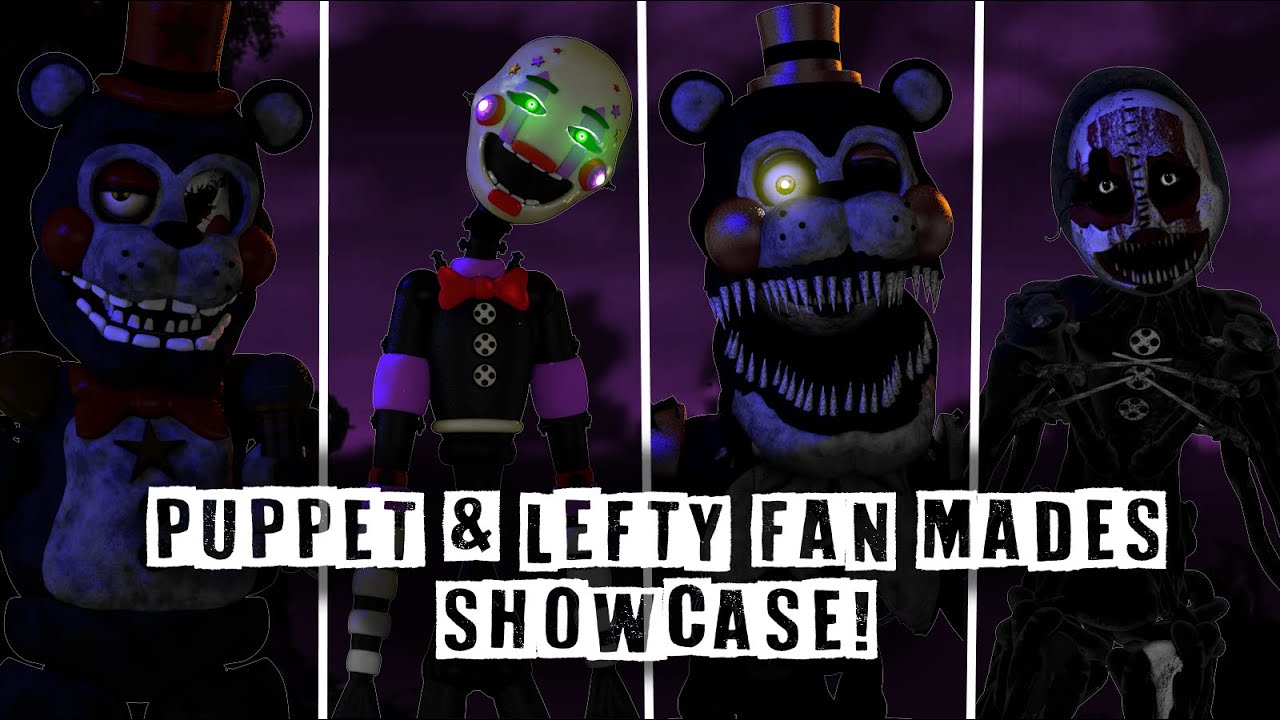 C4d Fnaf Puppet Fan Mades Showcase Youtube