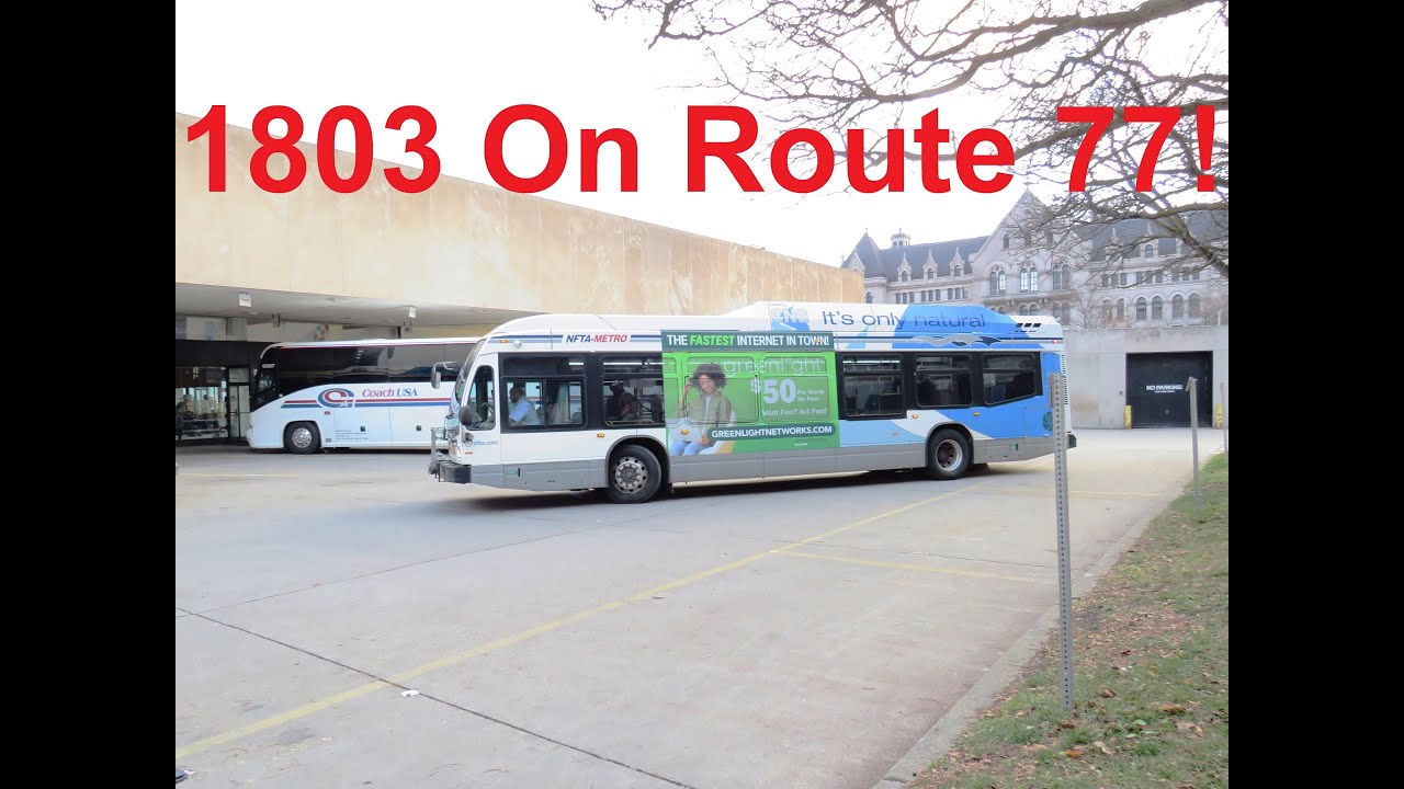 Neoplandude Nfta 2018 Novabus Lfs Cng 1803 On Route 77 Express To
