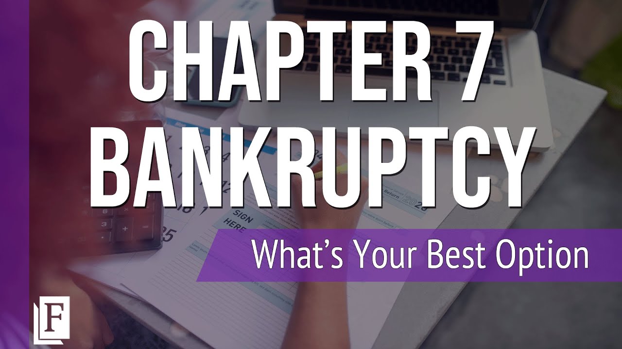 How To File Chapter 7 Bankruptcy Youtube