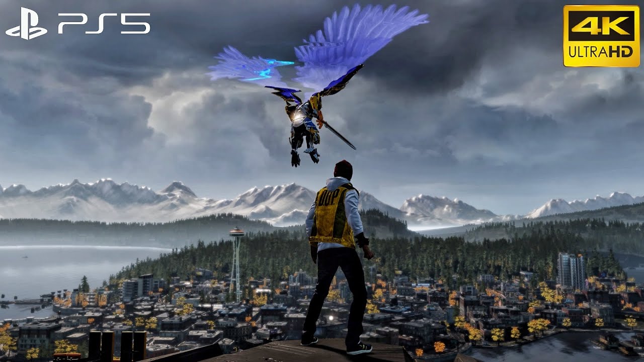 Infamous Second Son Ps5 Gameplay 4k 60fps Hdr Youtube