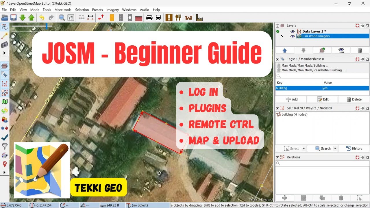Get Started With Josm A Beginner S Guide To Mapping Youtube