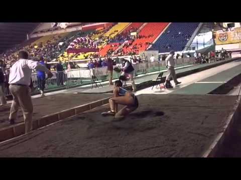 Finals Girls Long Jump Simplot Games 2015 Youtube
