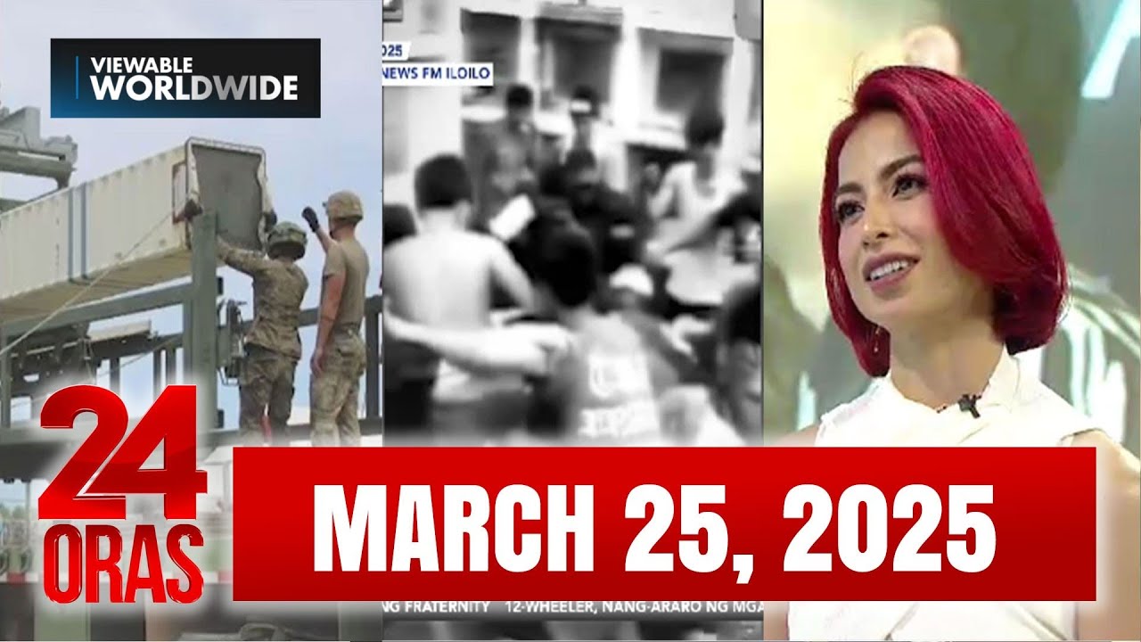 24 Oras Express March 25 2025 Hd Youtube