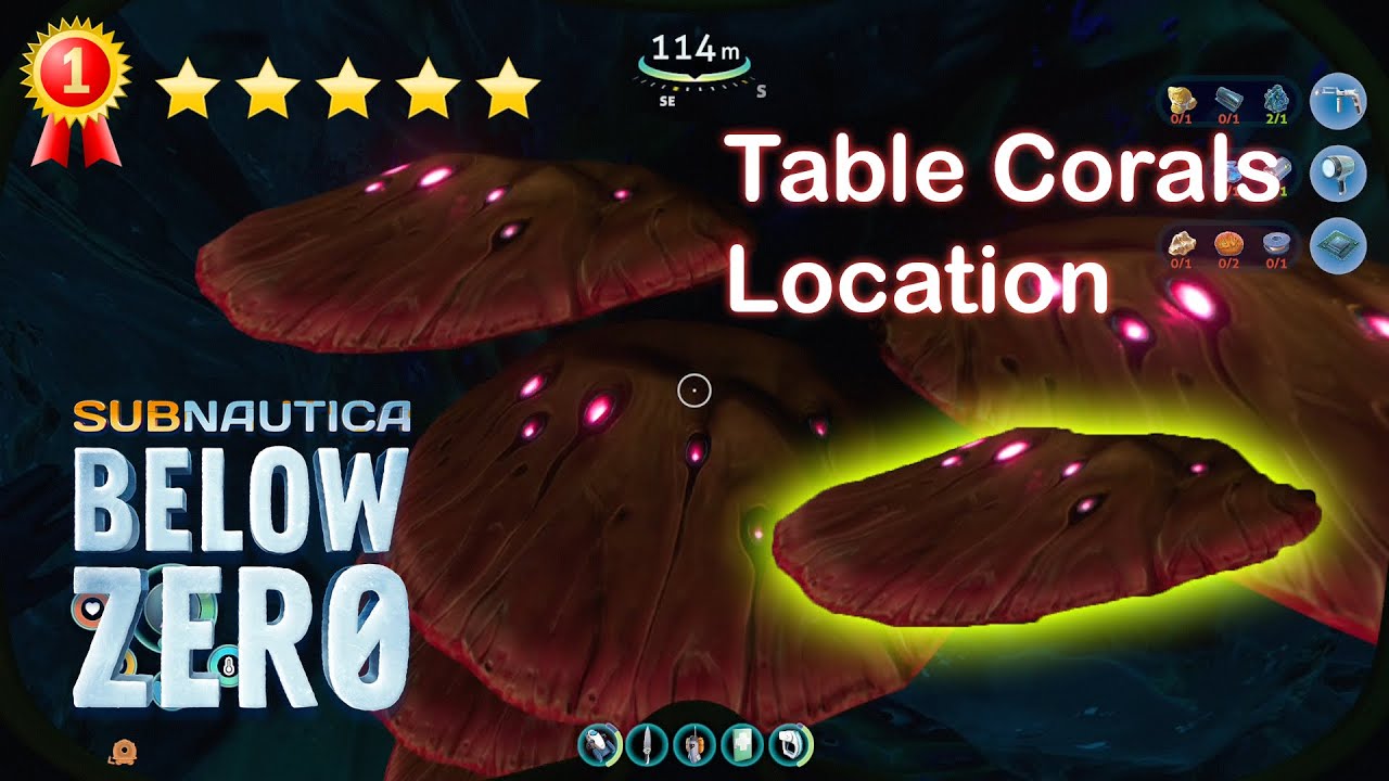 Subnautica Below Zero How To Find Table Corals Youtube