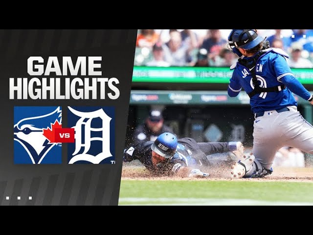 Blue Jays Vs Tigers Game Highlights 5 26 24 Mlb Highlights