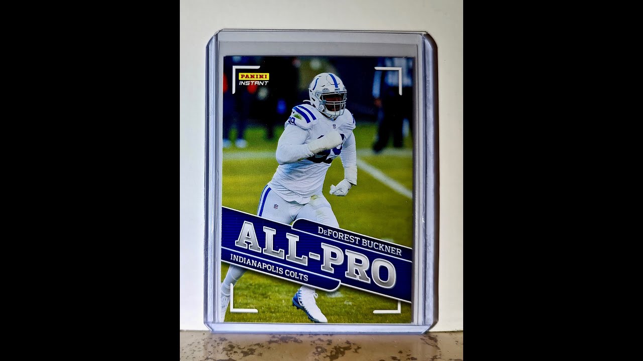 Deforest Buckner 2020 Panini All Pro Nfl 15 Card 1 241 Indianapolis