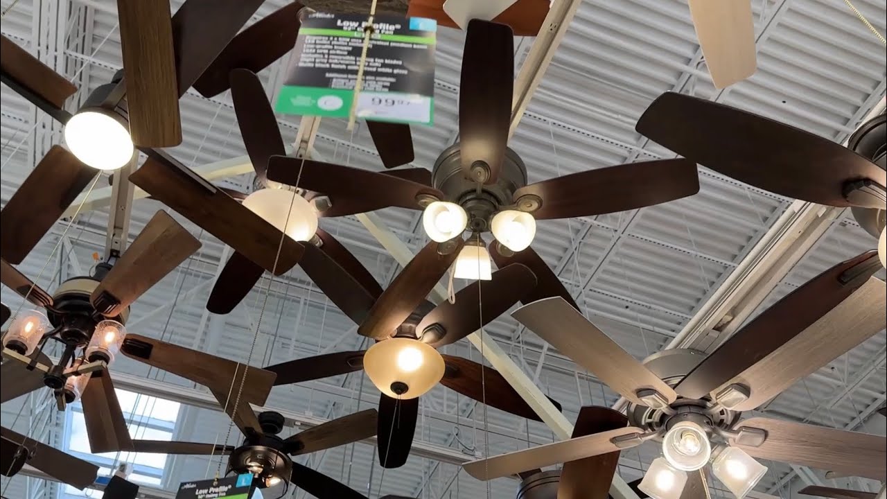Menards Ceiling Fan And Lighting Display Tour 2023 Youtube