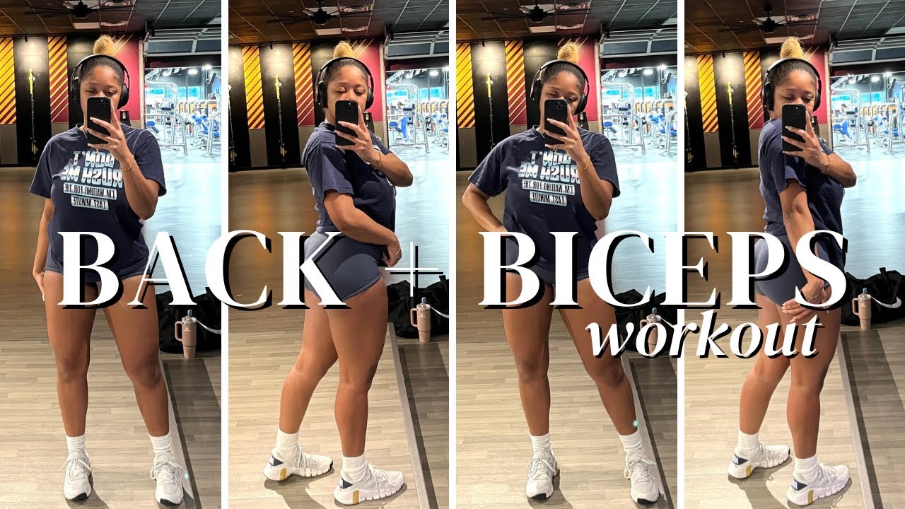 Workout Back Biceps Youtube
