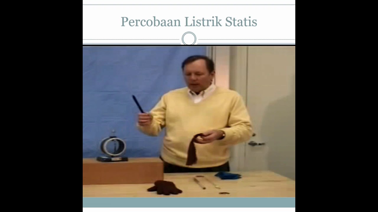 Percobaan Listrik Statis Youtube
