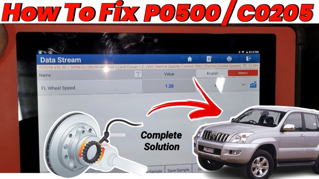 P0500 Vehicle Speed Sensor Toyota At Janelle Hernandez Blog