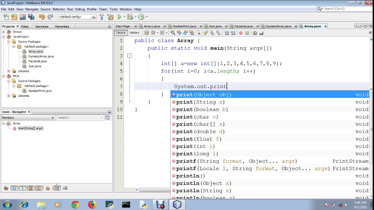 How To Create Static Array In Java Amit Kumar Youtube