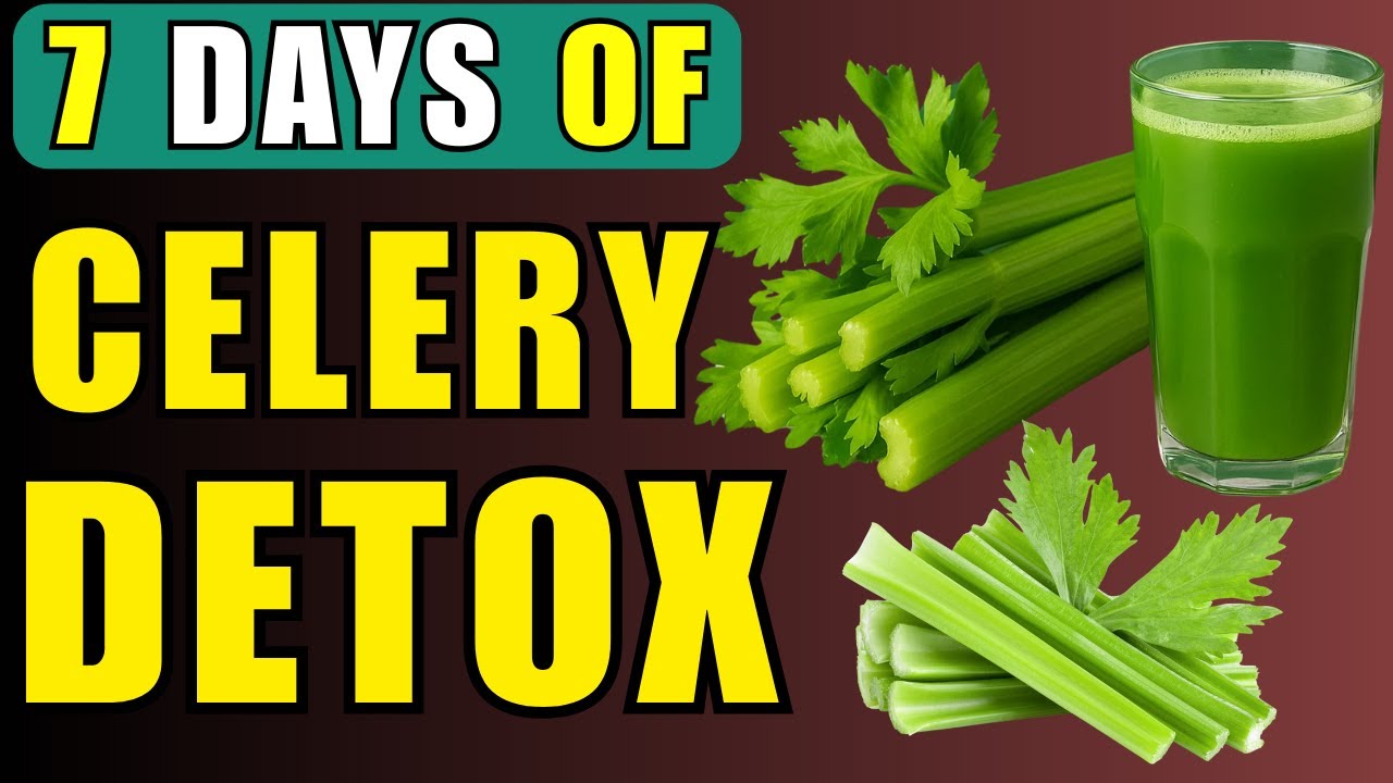 What Happens If You Drink Celery Juice For 7 Days Youtube