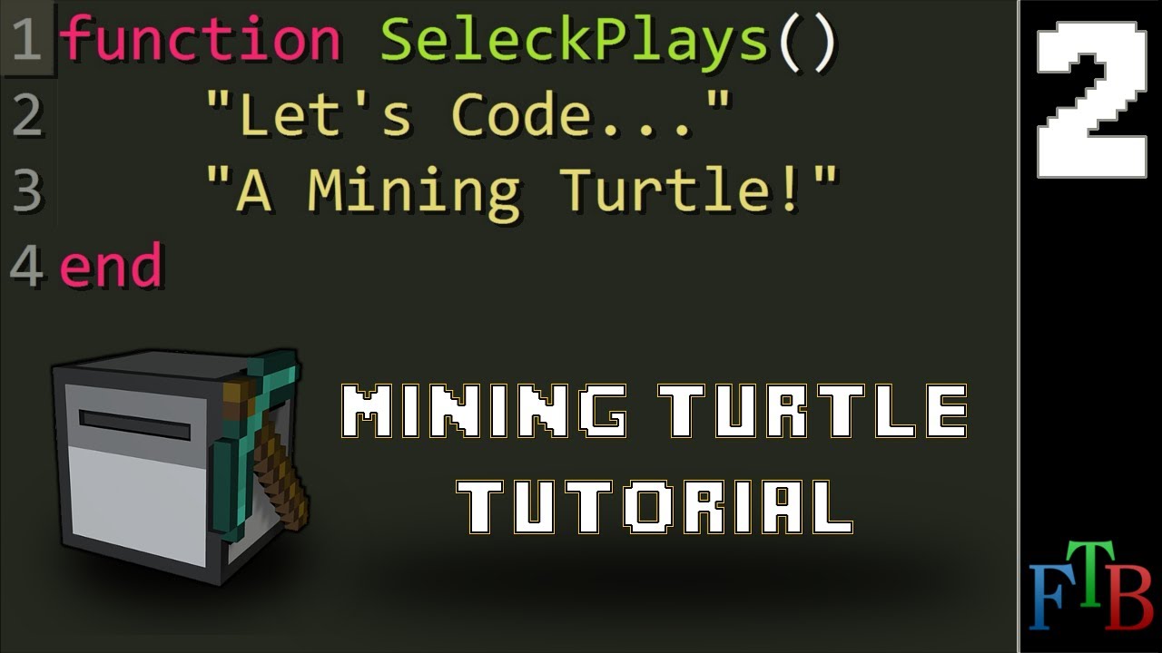 Minecraft Let S Code A Mining Turtle Ep 2 Betterexcavate
