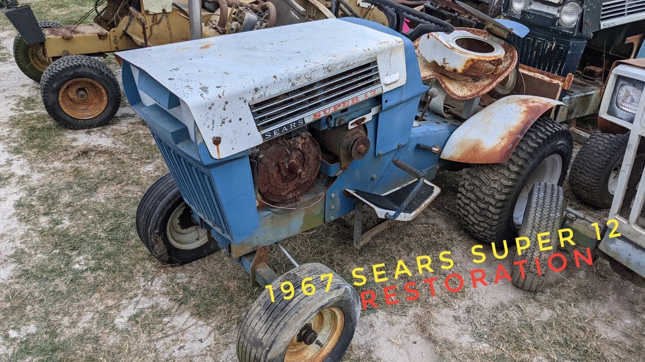 1967 Sears Super 12 Restoration Part 1 Youtube