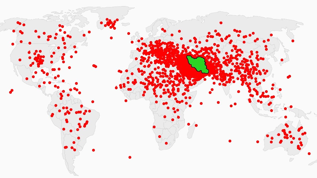 Americans Were Asked To Find Iran On A Map Youtube