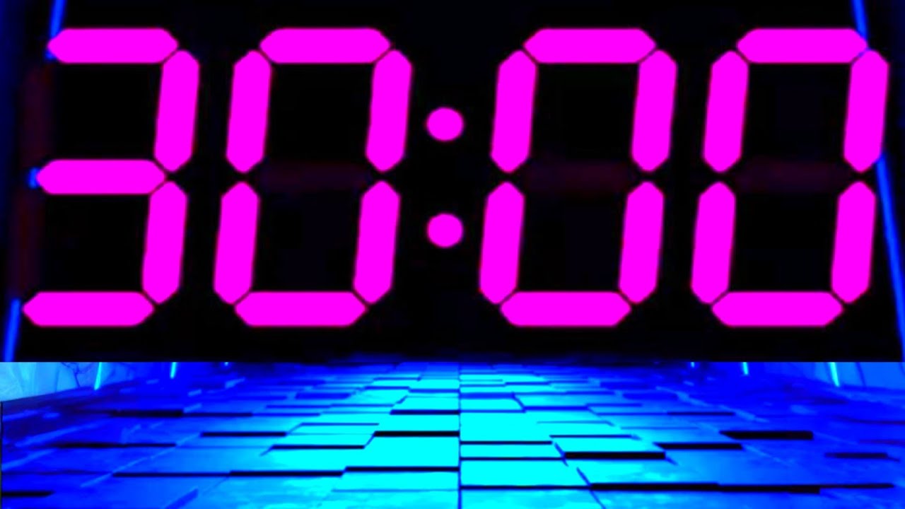 30 Minute Countdown Timer With Relaxing Music No Mid Video Ads 30