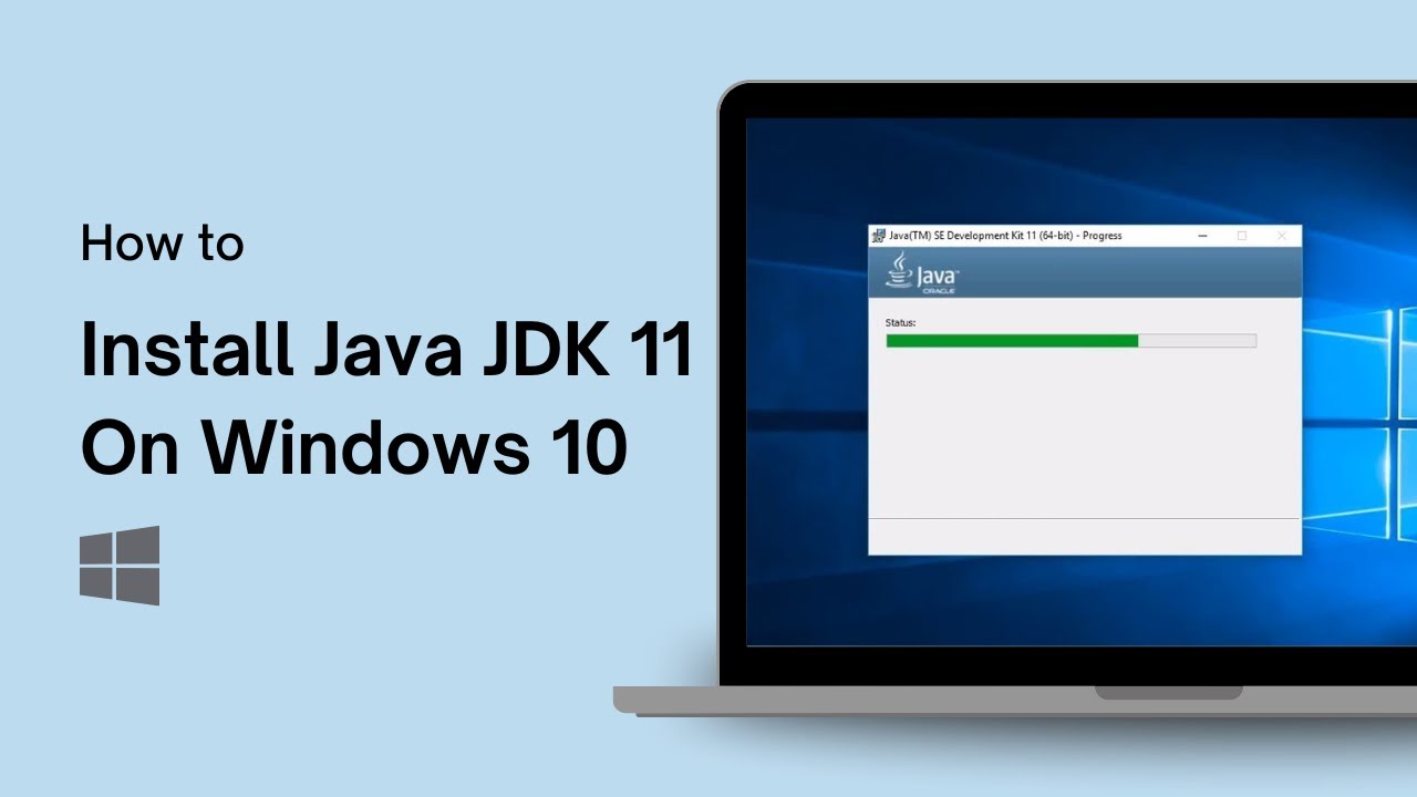 How To Install Java Jdk 11 On Windows 10 Youtube