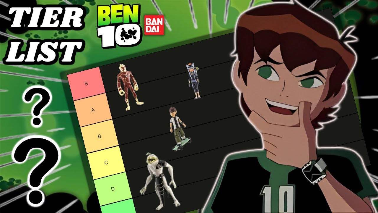 Tier List Bonecos Ben 10 Clássico Bandai Kkkkkkkkk Parte 1 Youtube