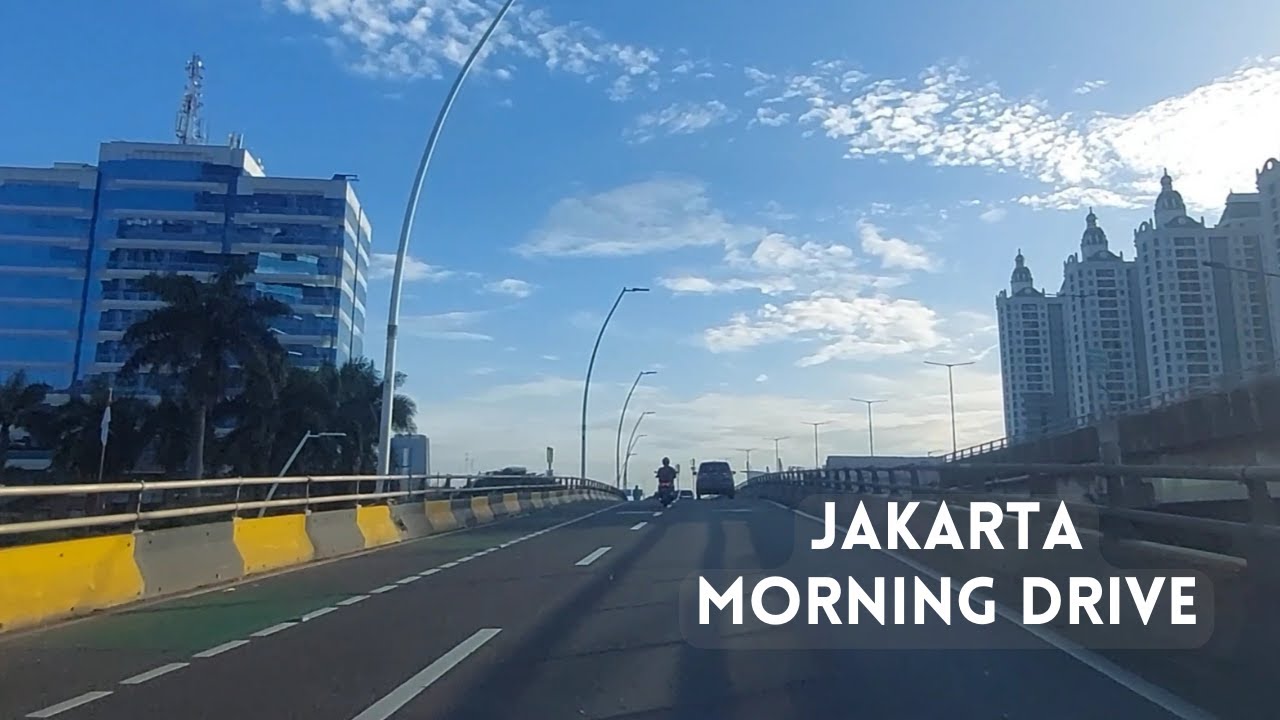 4k Driving Jakarta Exploring Jakarta S North Side A Calming Asmr