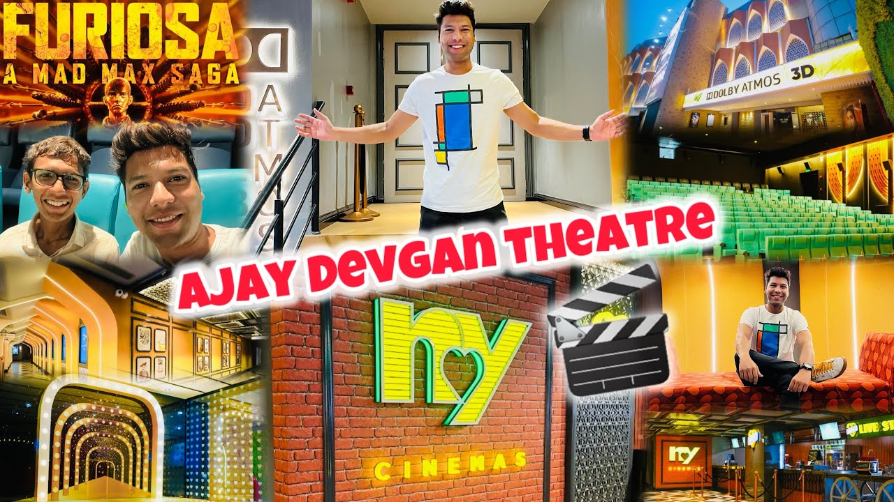 Ny Cinemas Full Tour ёядй Ajay Devgan Ka Theatres ёяш ёяте Cinema Movie