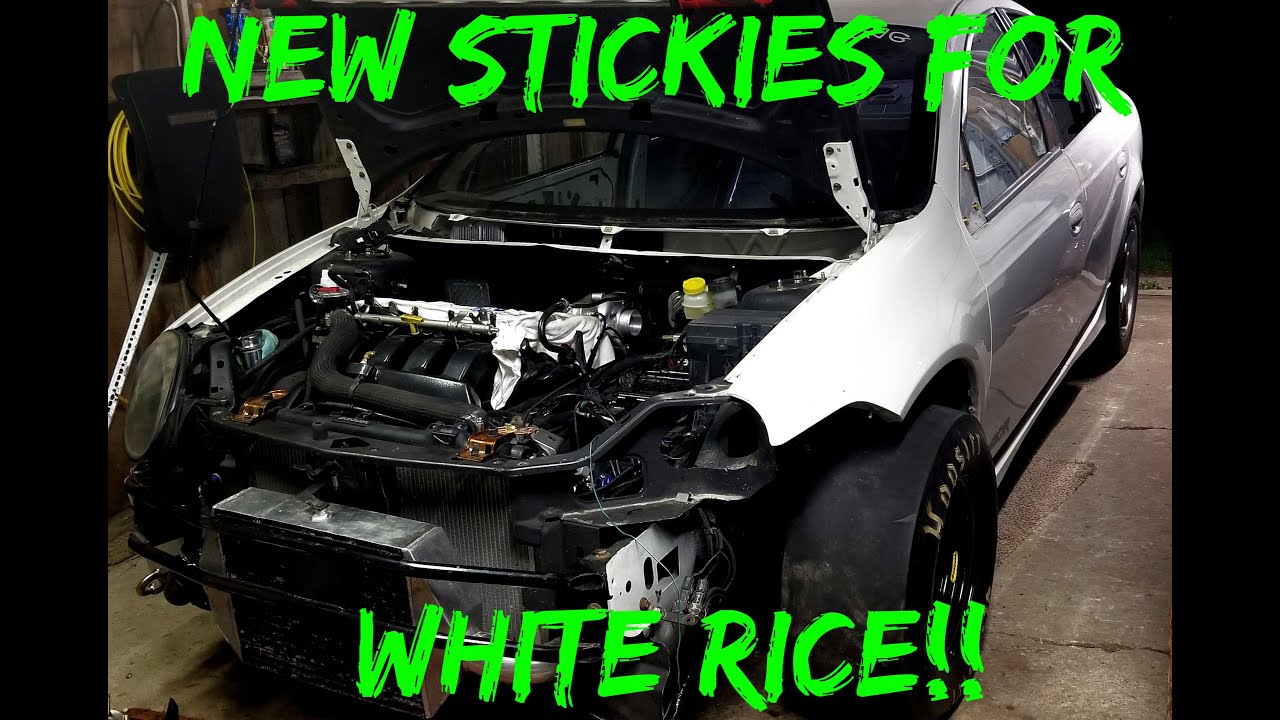 White Rice New Front Drag Setup Is On Youtube