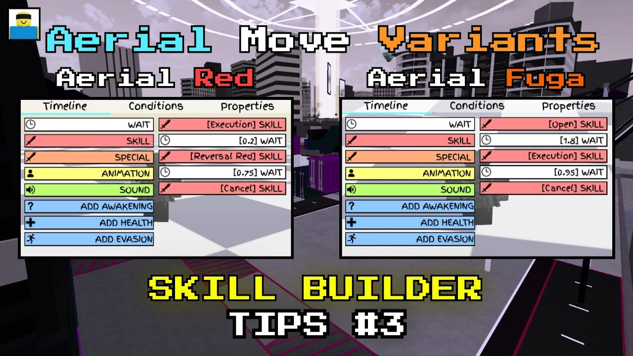 How To Make Aerial Move Variants In Jjs Jujutsu Shenanigans Skill