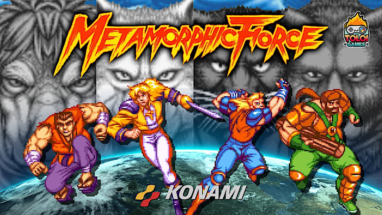 Metamorphic Force Arcade Gameplay Até Zerar Youtube