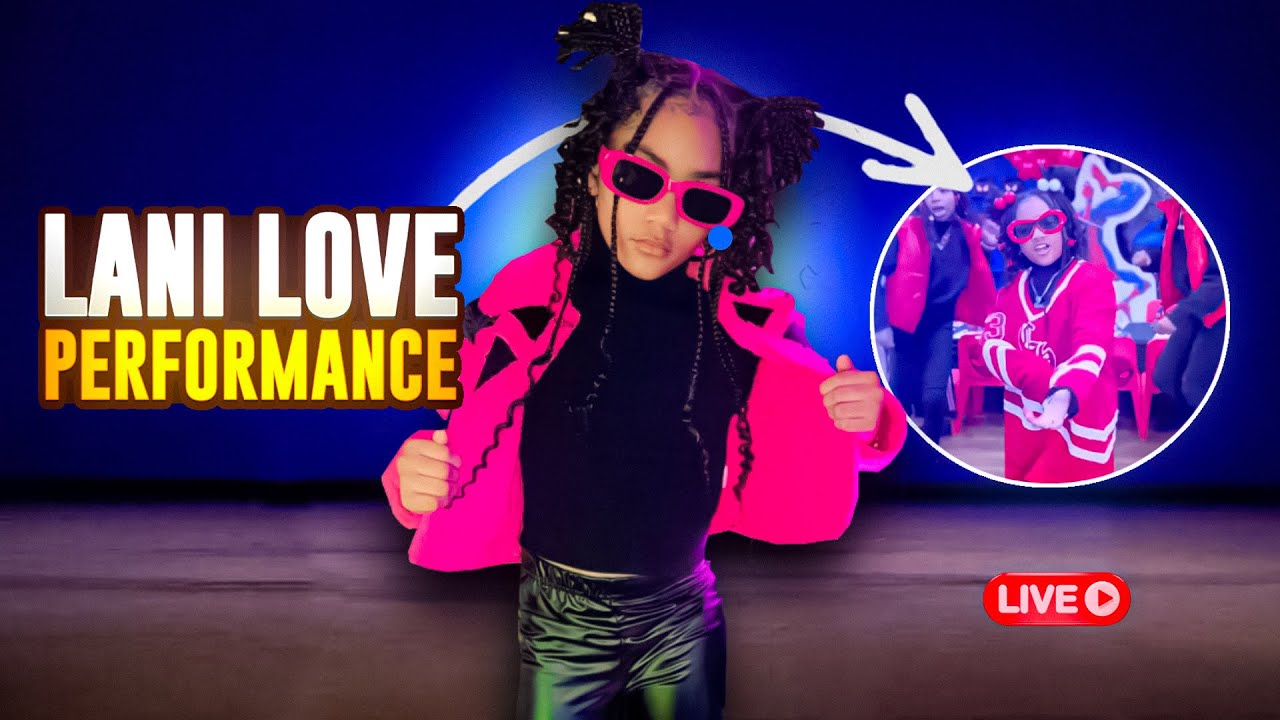 Lani Love Performance Sjs Birthday Party Youtube