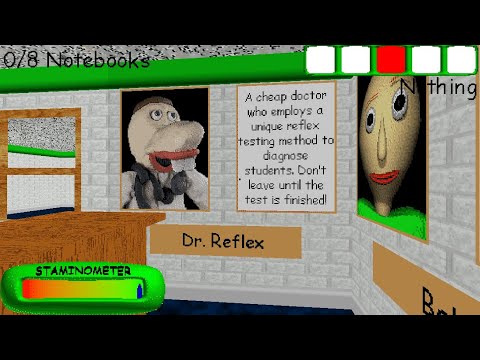 Baldi S Basics Plus Dr Reflex All Interactions And Voice Lines