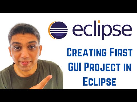 Java Swing Tutorial Using Eclipse Creating First Gui Project In