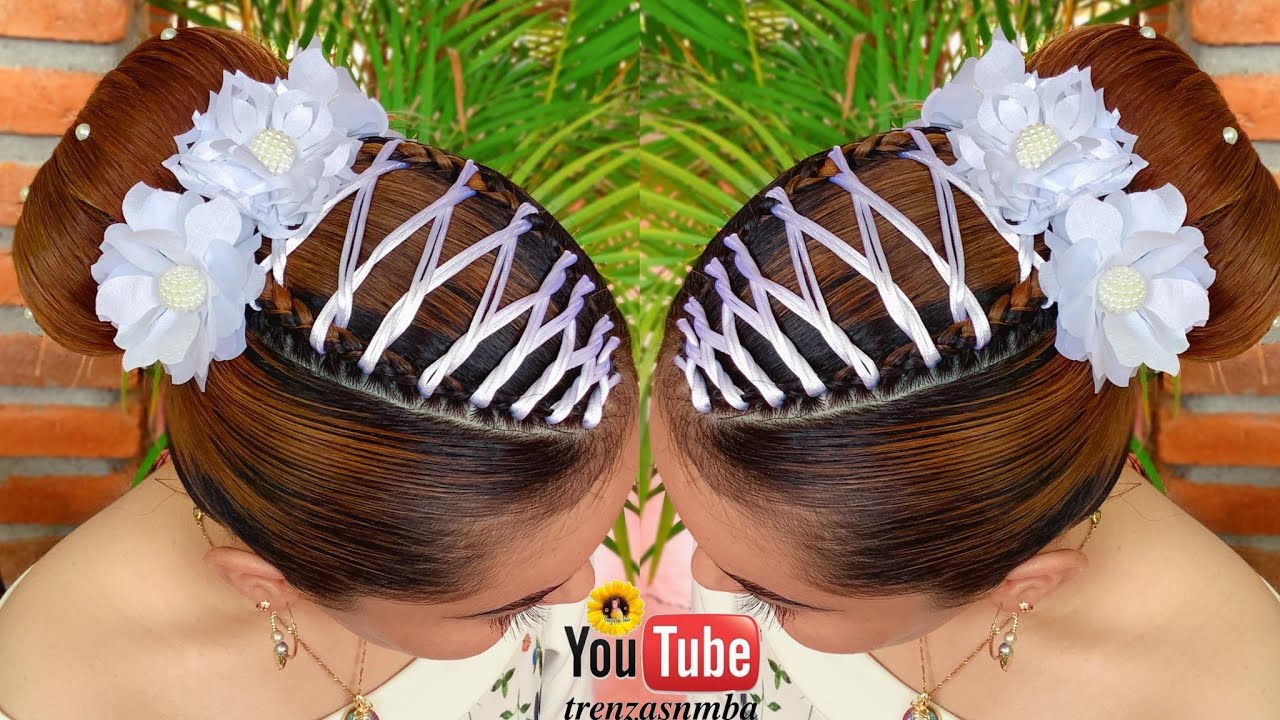 Hermoso Peinado Recogido Alto Y Elegante Para Graduaciгіn Fгўcil пёџ