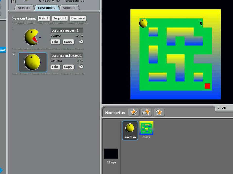 How To Make A Pacman Game In Scratch Gamespikz