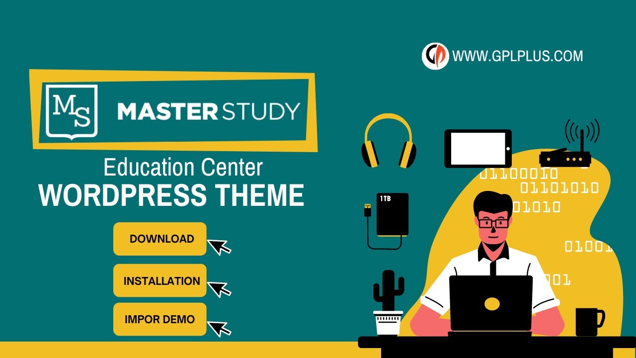 Masterstudy Education Center Wordpress Theme Download Installation