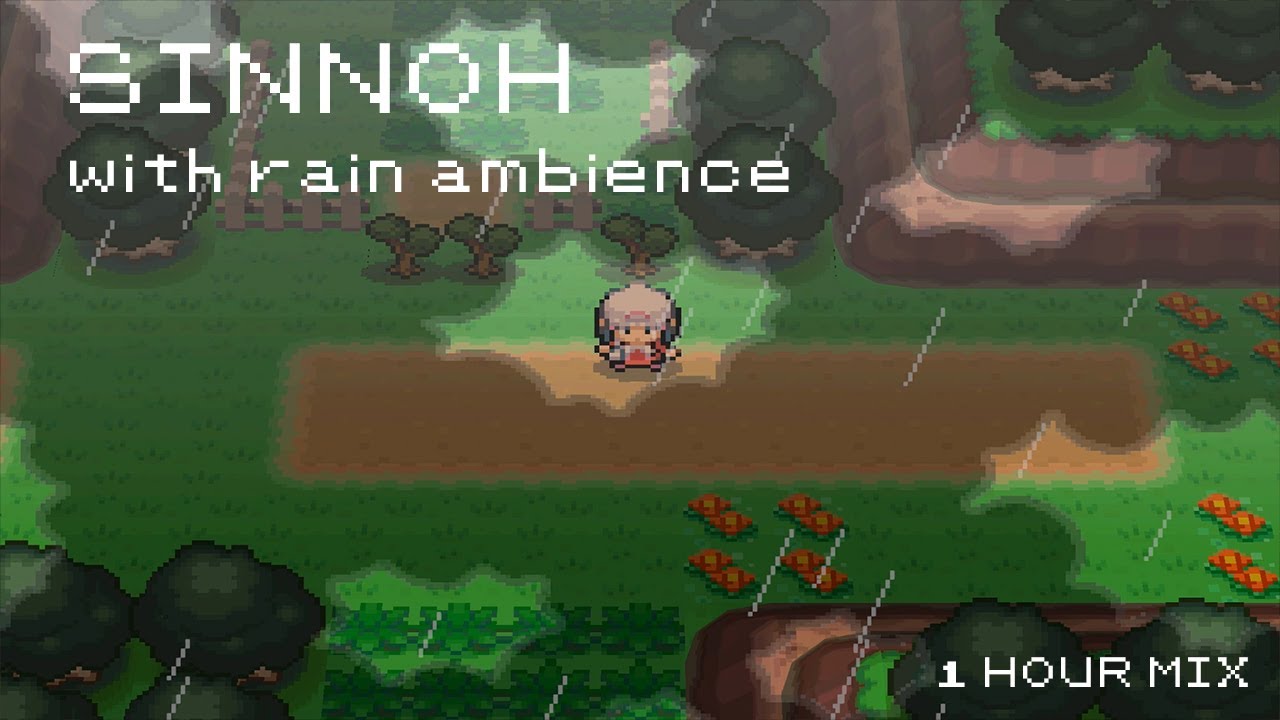 You Re A Kid Again Playing Pokemon And It S Raining Outside Sinnoh