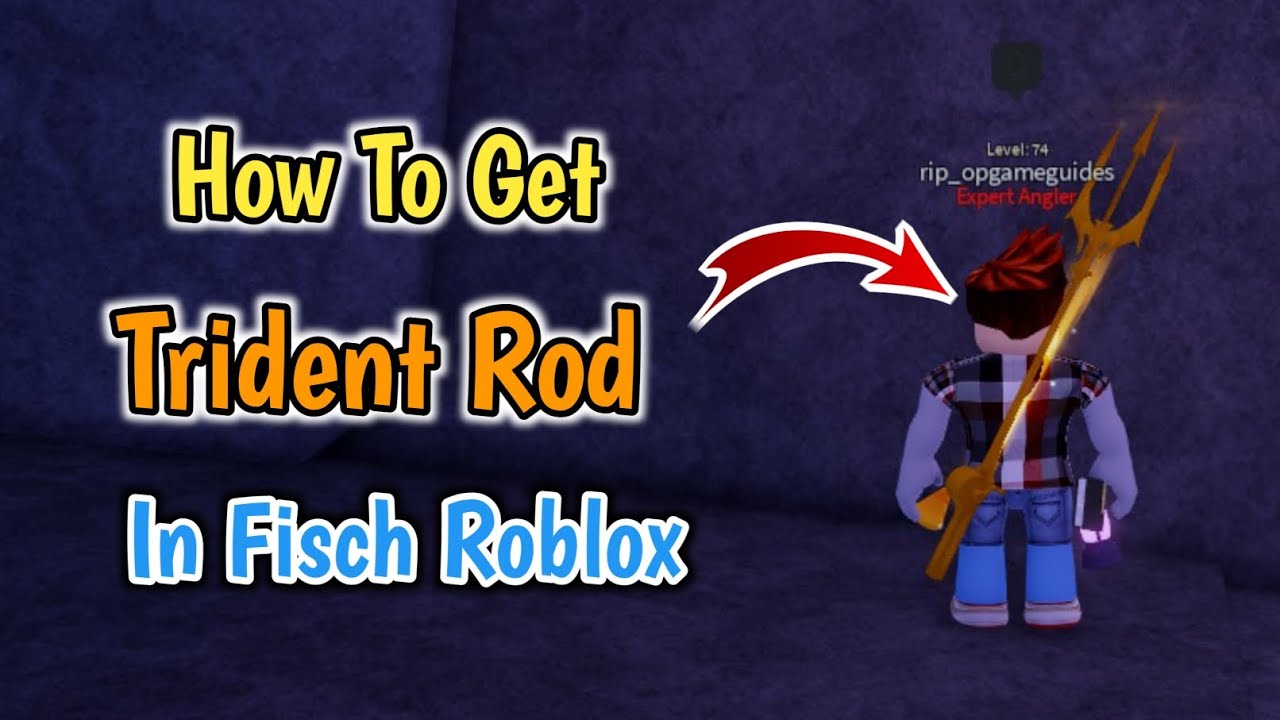How To Get Trident Rod In Fisch Roblox New Trident Rod Showcase Youtube