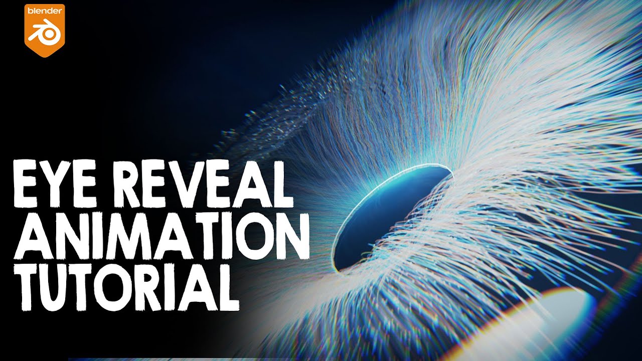 Eye Reveal Motion Graphics Animation Blender Tutorial Youtube