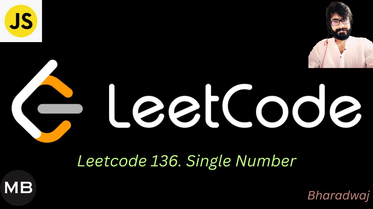 142 Leetcode 136 Single Number Javascript Youtube