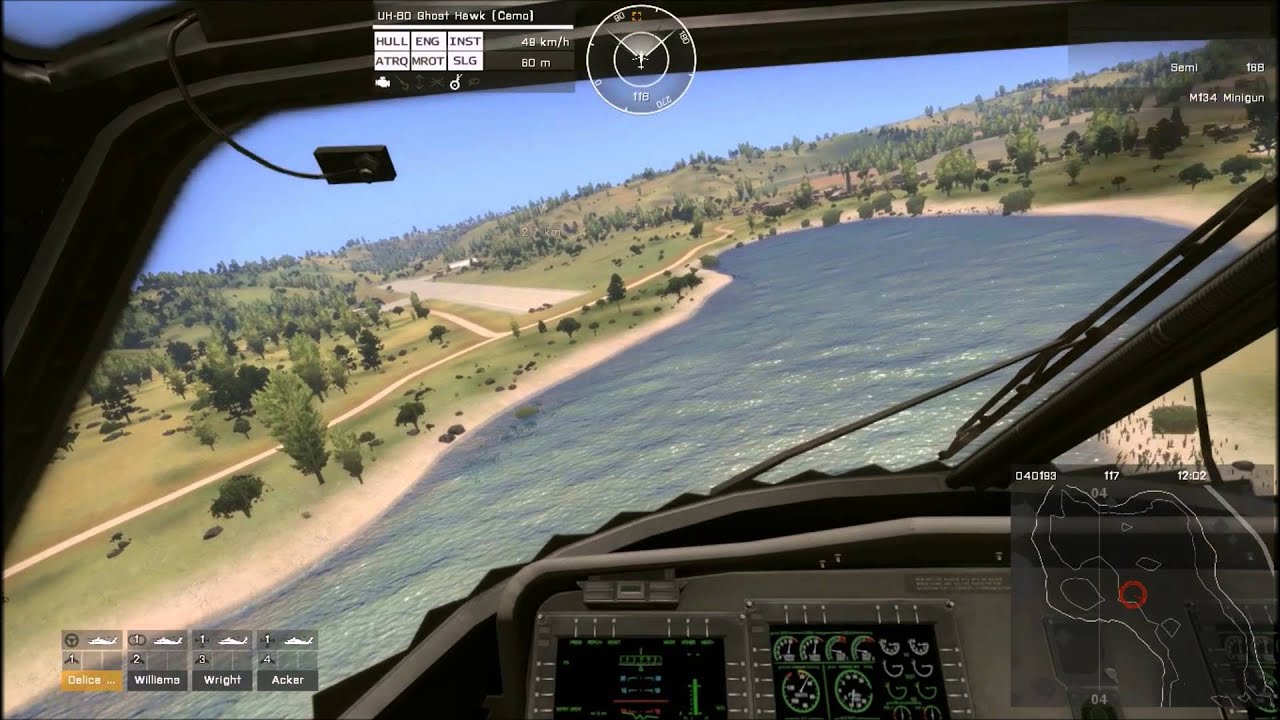 Arma 3 Uh80 Ghosthawk Touch Go Youtube