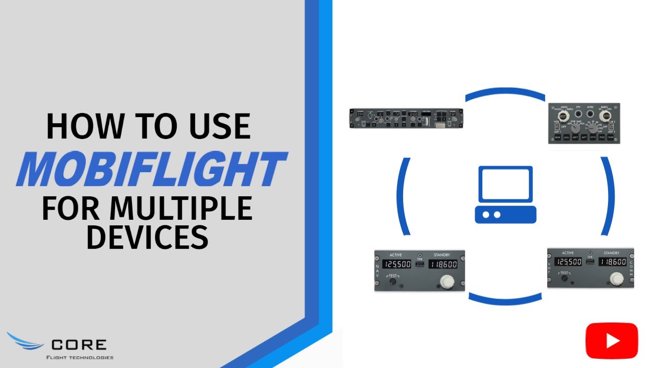 How To Use Mobiflight For Multiple Devices Core Flight Tech Youtube