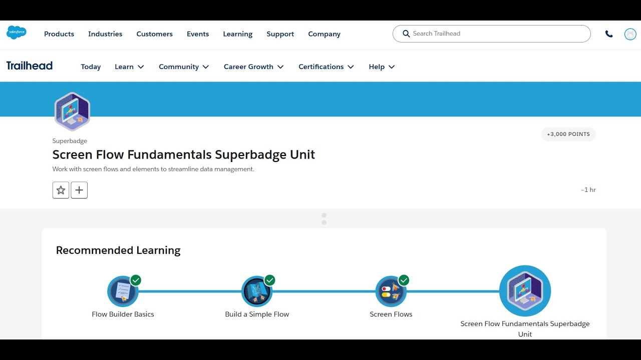 Set Up Event Details Section Superbadge Screen Flow Fundamentals